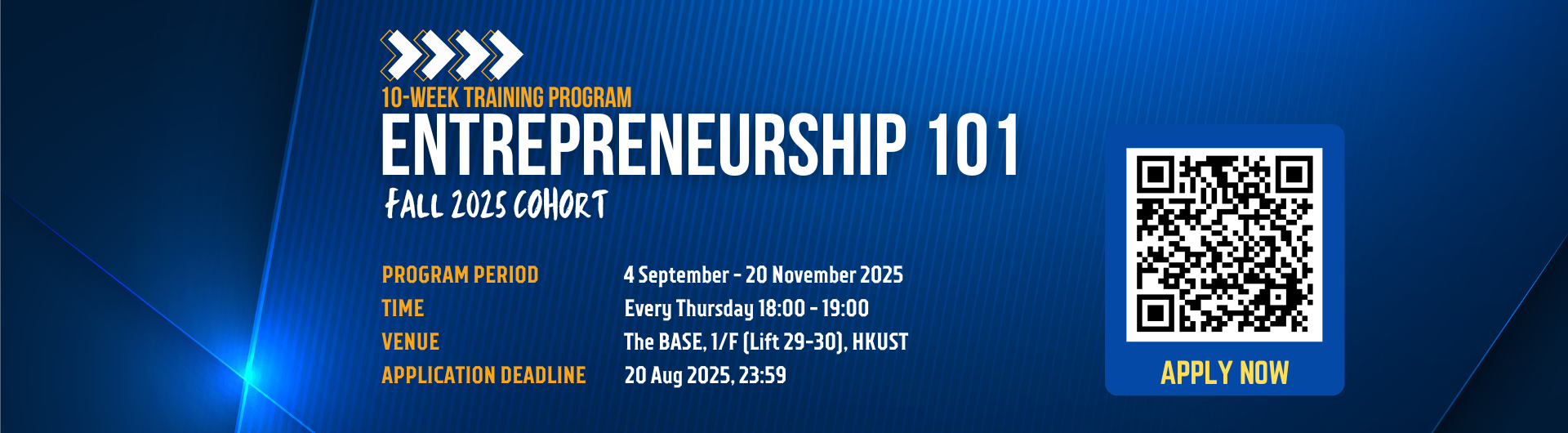 Entrepreneurship 101 Training | Entrepreneurship Center - The Hong Kong ...